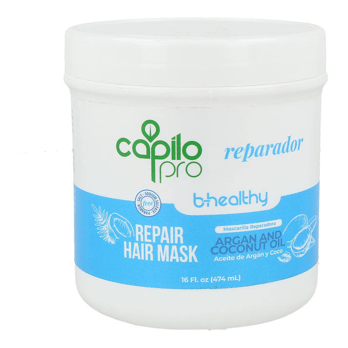 Capilo Pro Mascarilla Reparadora B-Healthy 16 oz. – Lab Capilo